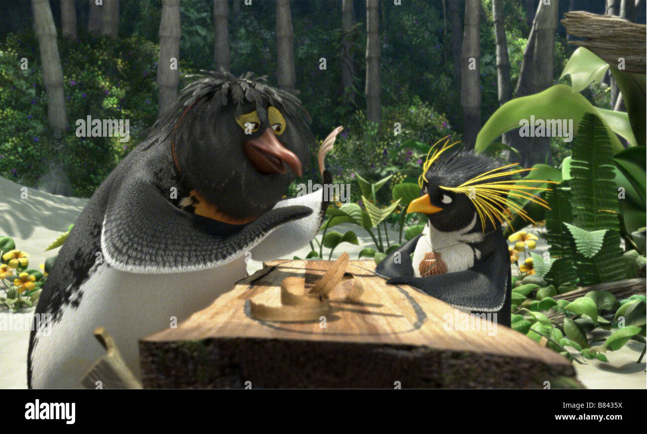 Les Rois de la Glisse Surf's Up (2007) USA Director: Ash Brannon, Chris Buck Animation Stock ...