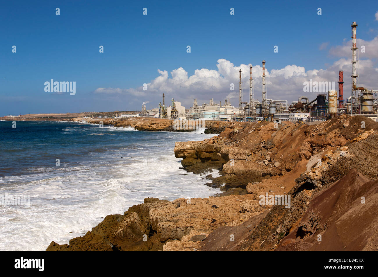 Phosphate industry in Safi Morocco Stock Photo - Alamy