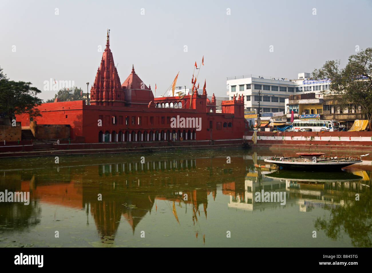 Durga temple in varanasi hi-res stock photography and images - Alamy