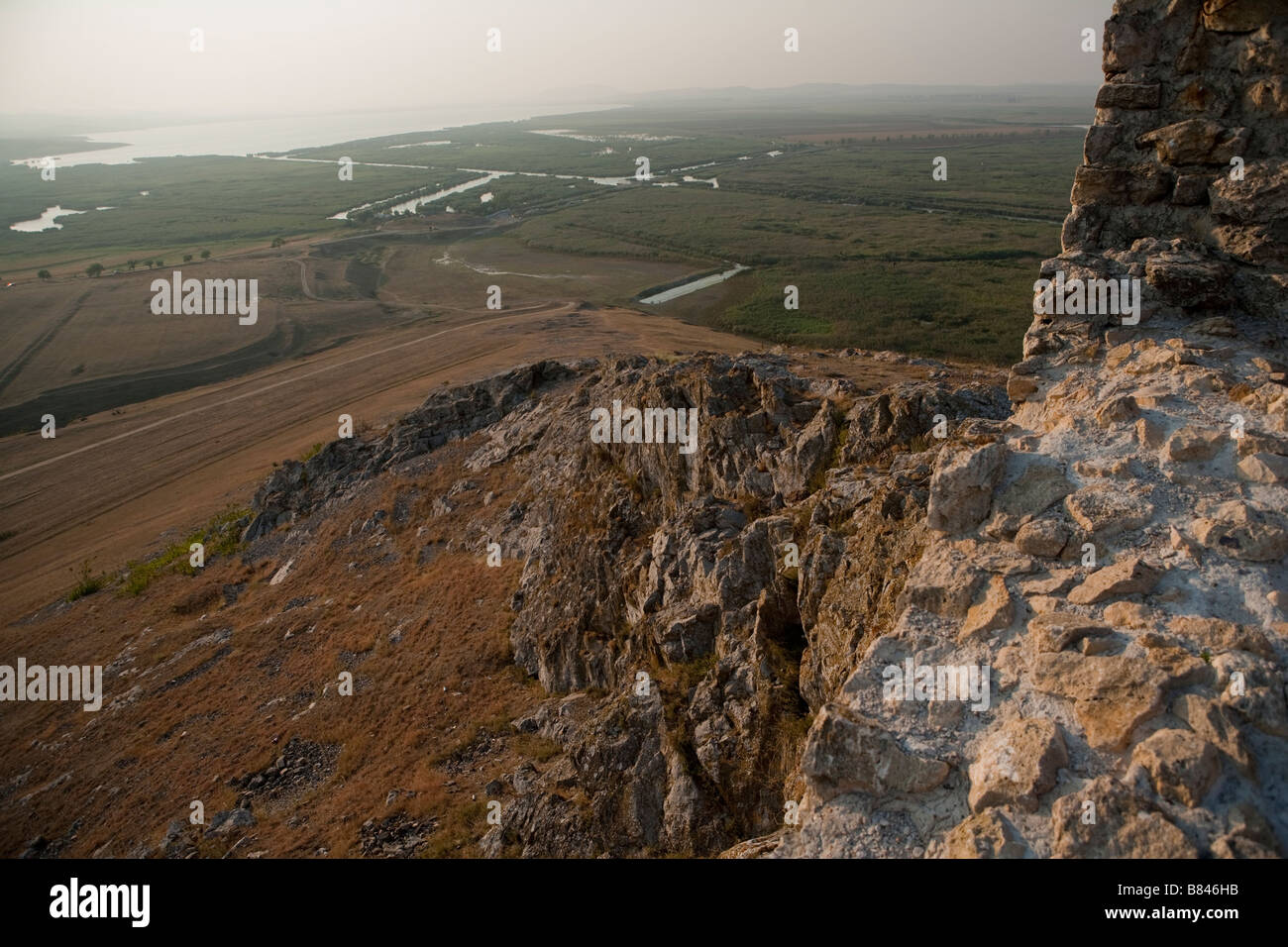 poor landscape with rooks and wide plain Stock Photo - Alamy