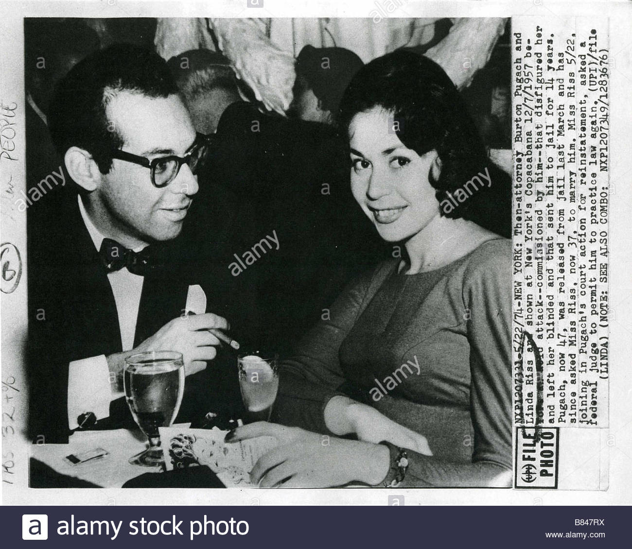 Linda Riss and Burt Pugach 1957 Directed by Dan Klores Documentaire ...