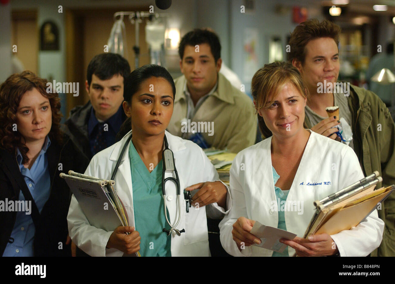 ER TV Series 1994 - 2009 USA 2004 Season 11 Maura Tierney, Parminder ...