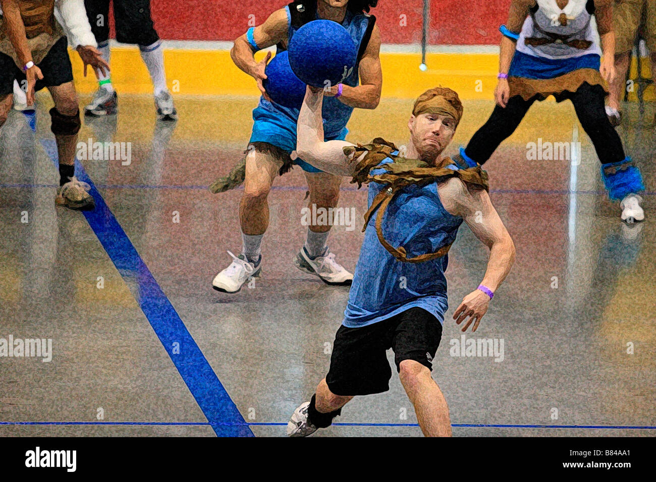 Dodge ball hi-res stock photography and images - Alamy
