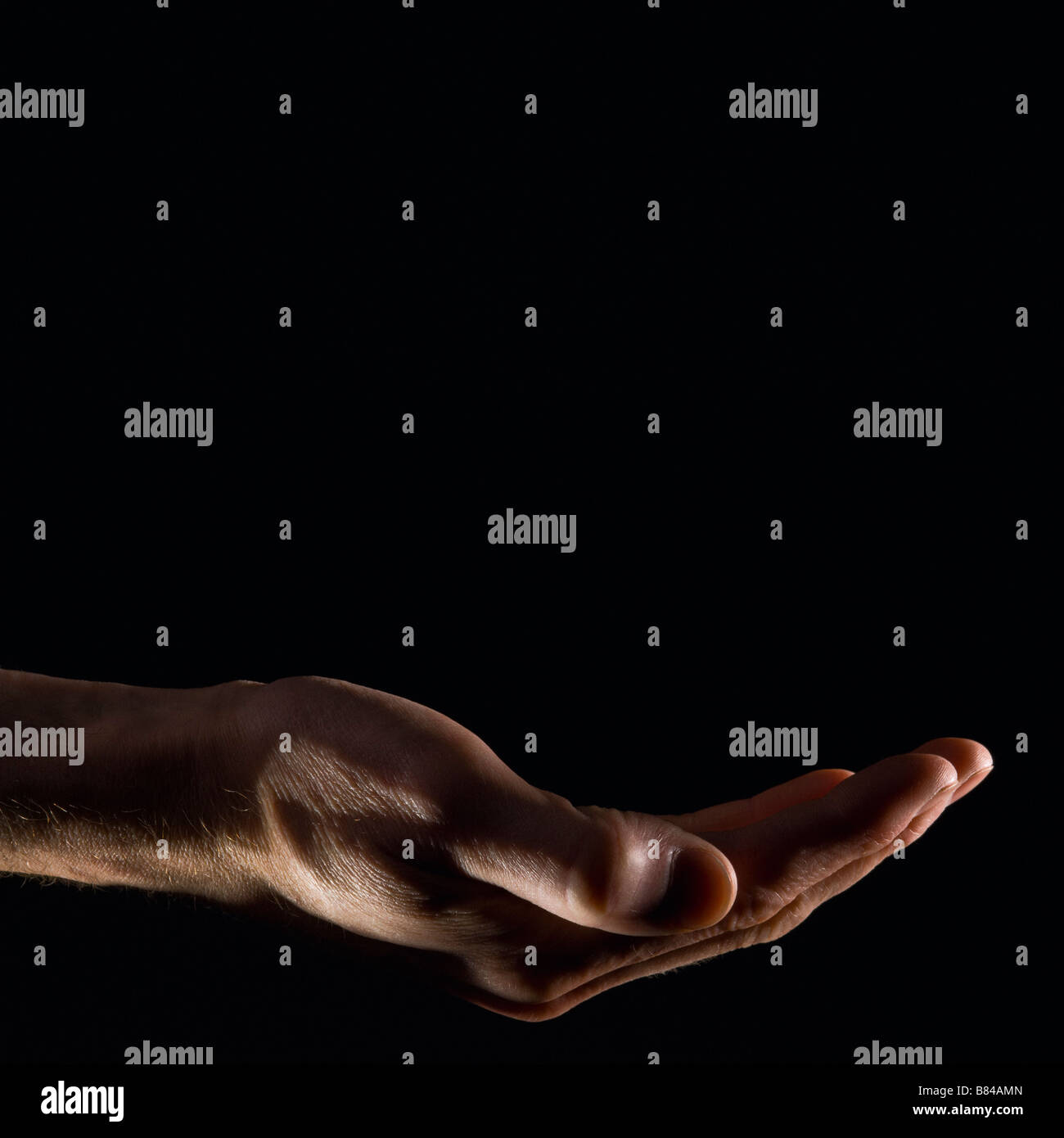 Accept hand hi-res stock photography and images - Alamy