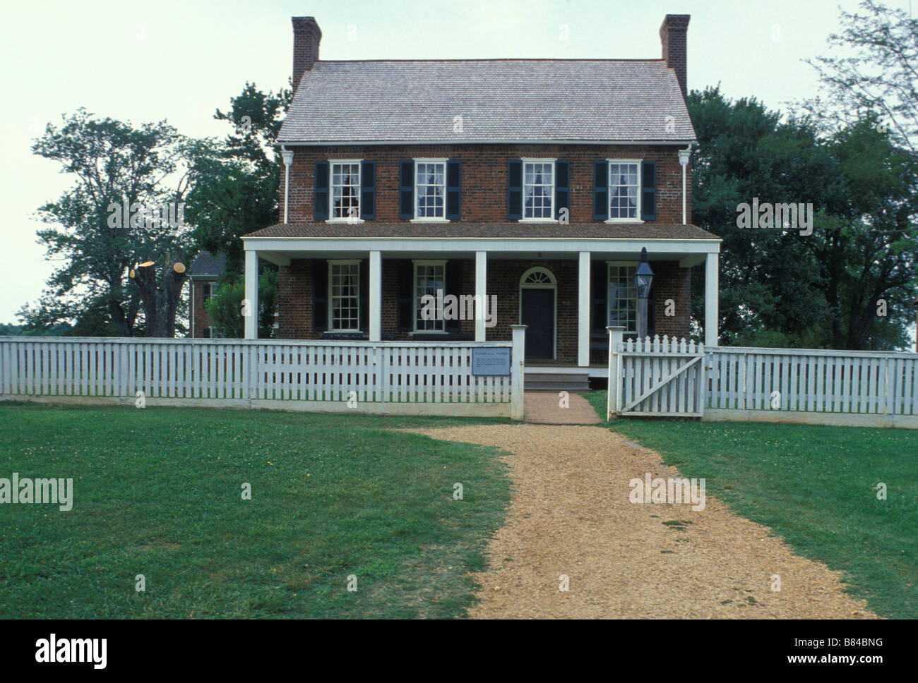 Appomattox Courthouse Civil War Site Stock Photo - Alamy
