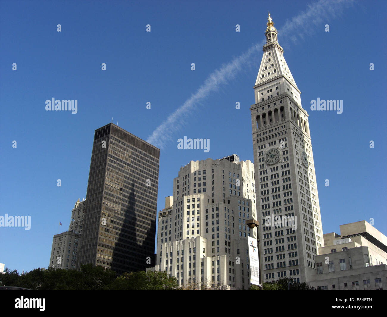 Old Metropolitan Life building on Madison Square Park Stock Photo - Alamy