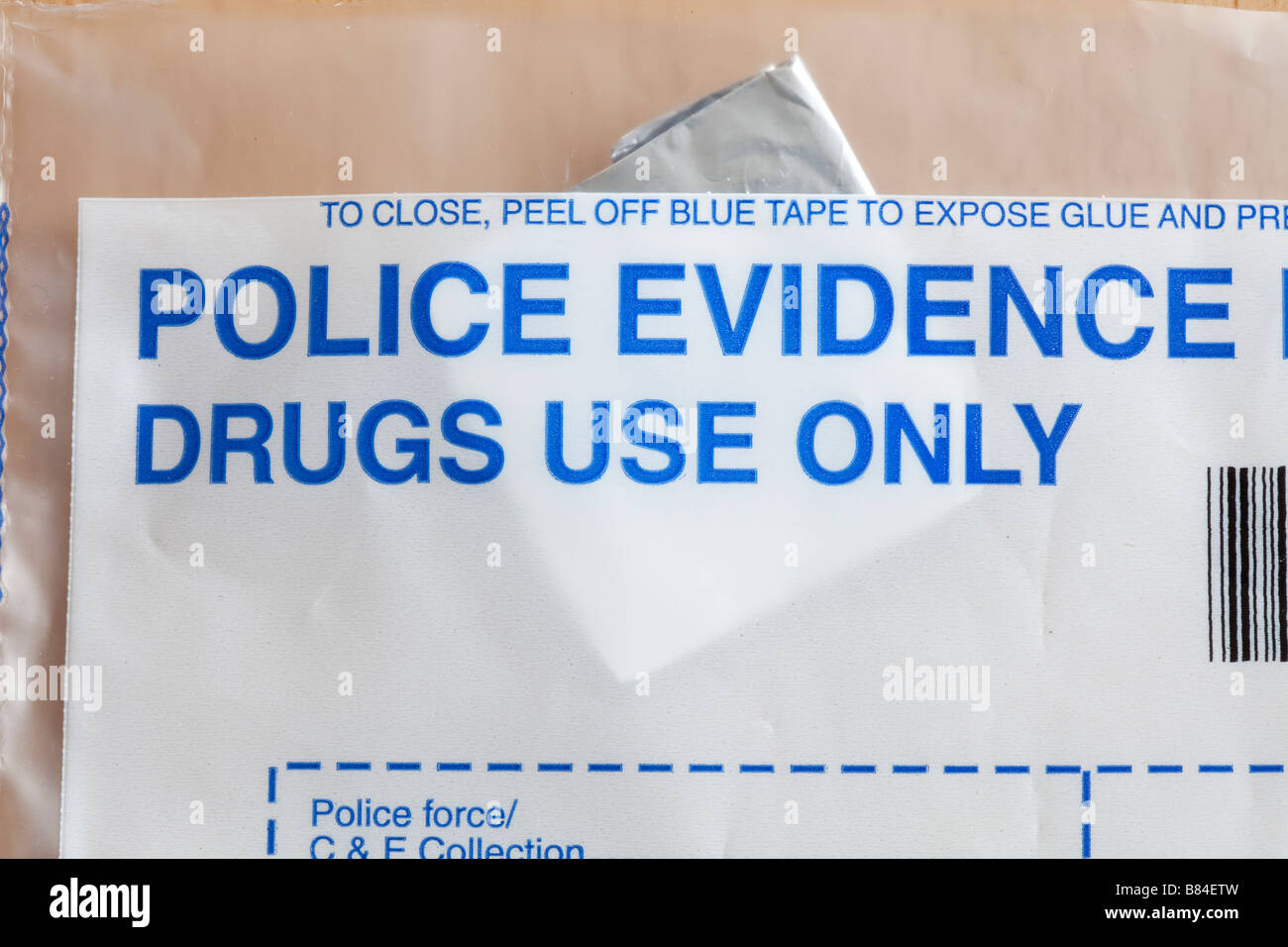 Police evidence bags for illegal drugs Stock Photo - Alamy