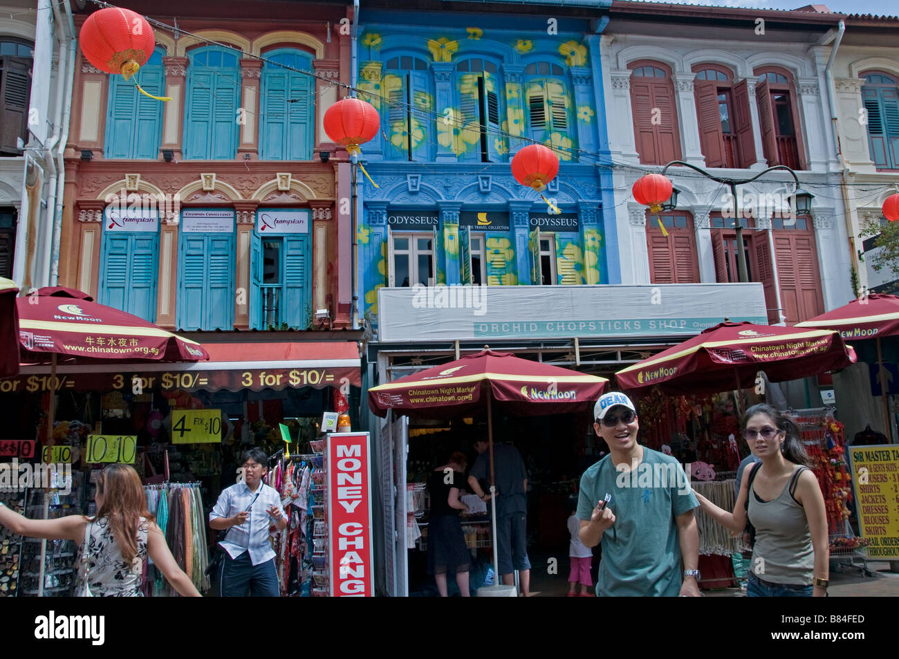Singapore Chinatown china chinese streetshop store night market centre ...