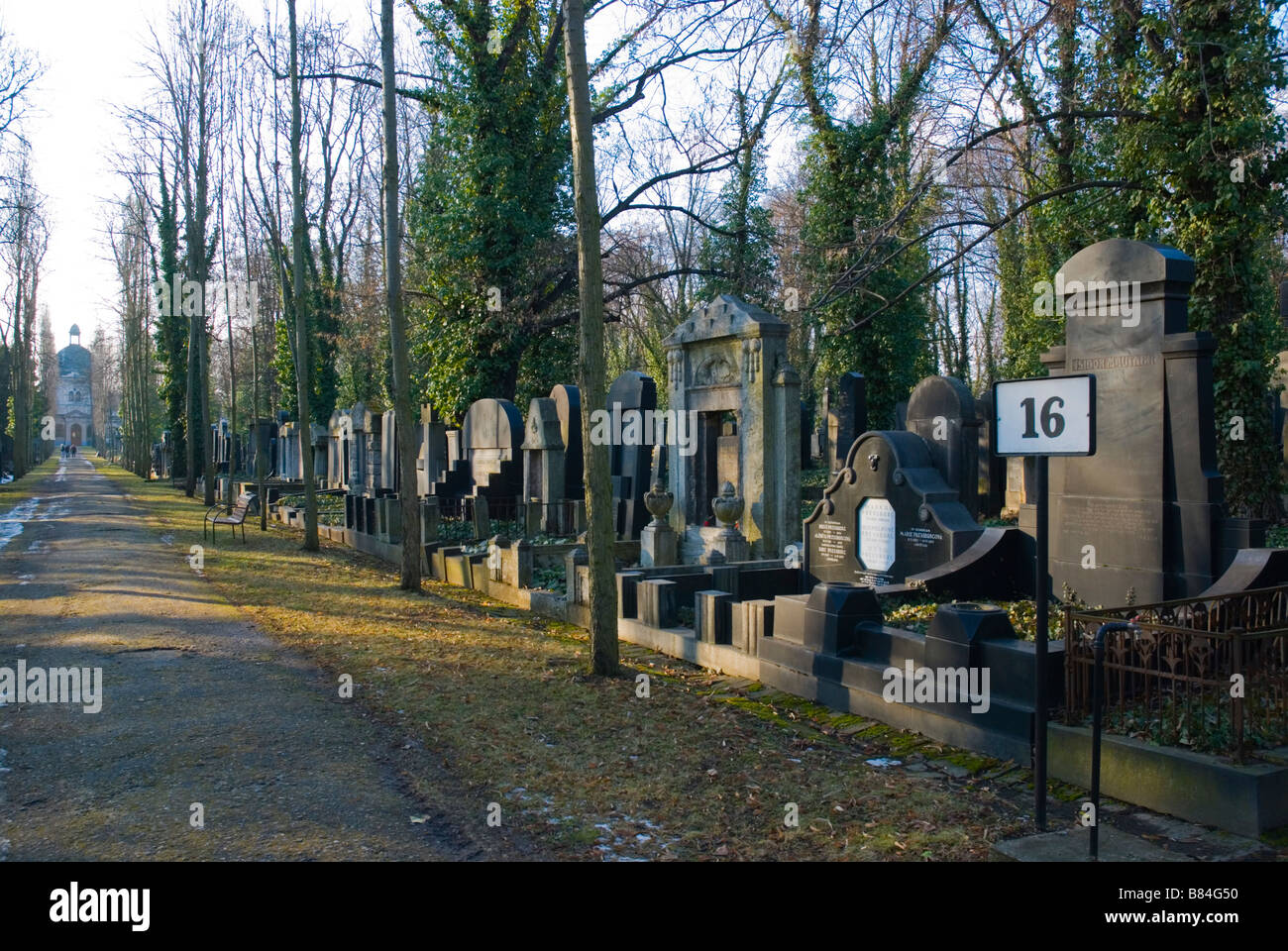 Zidovske hrbitovy the Jewish cemetery where Franz Kafka also is buried ...