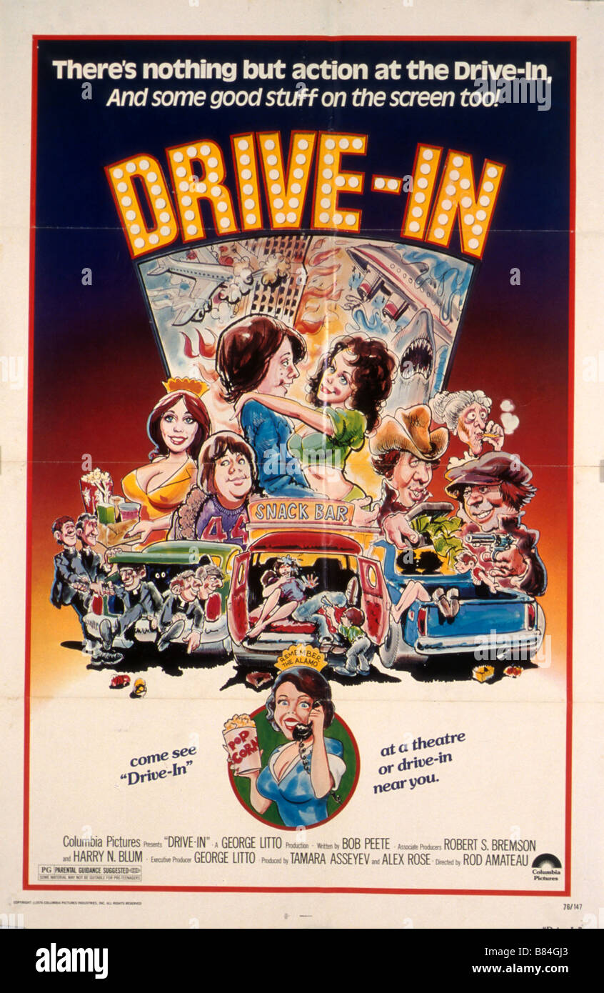 Drive-In Year : 1976) USA Director: Rodney Amateau Poster (USA Stock ...