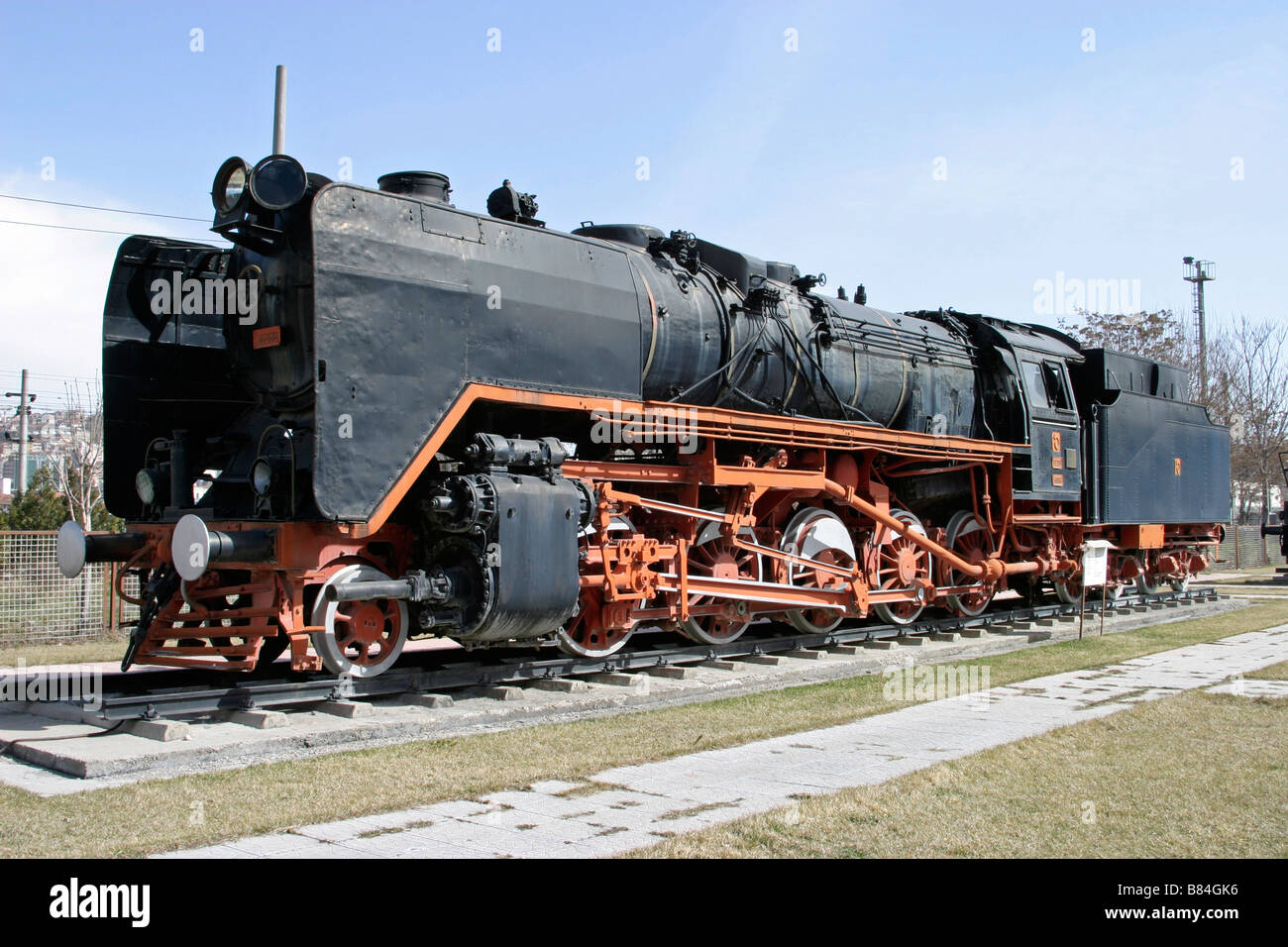 Ankara Turkey Steam engine railway museum Stock Photo - Alamy