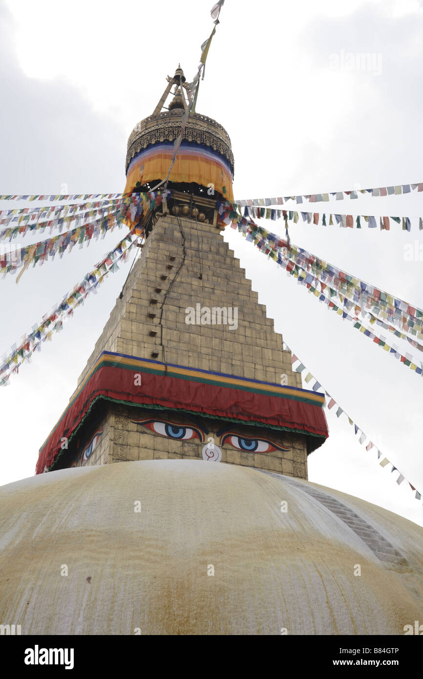 Bodnath the largest Buddhist stupa in the world Stock Photo - Alamy