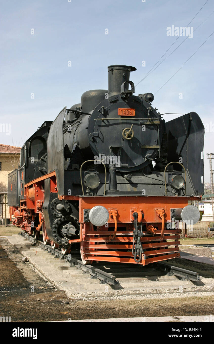Steam engine railway museum turkey hi-res stock photography and images ...