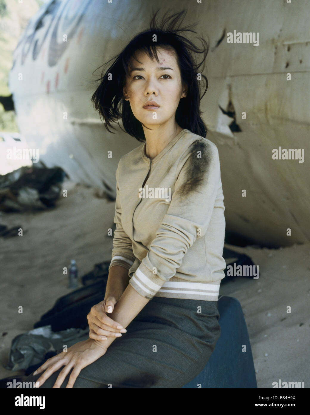 Lost TV Series 2004 - 2010 - USA 2004 Season 01 Yunjin Kim Stock Photo ...