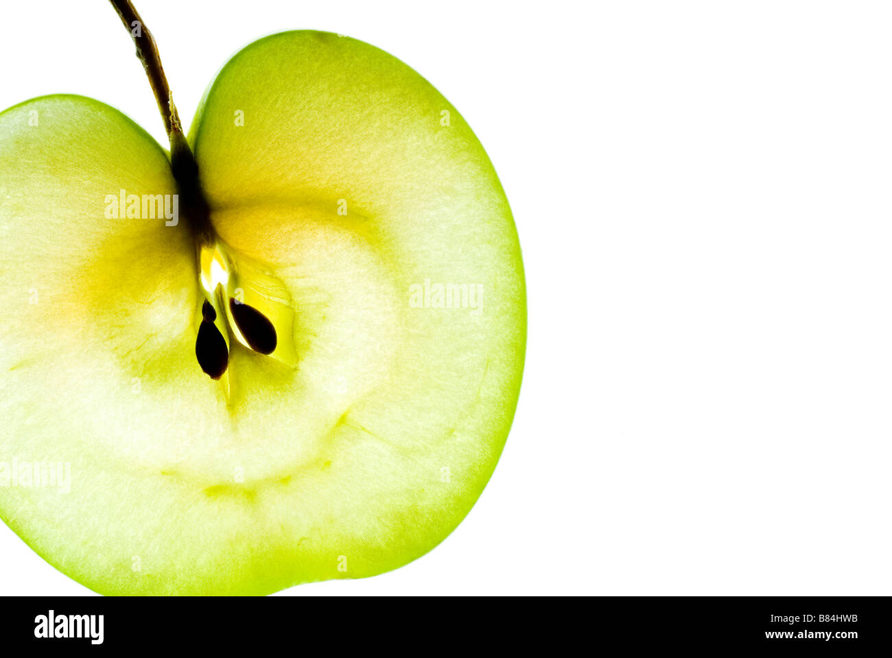 a sliced apple Stock Photo - Alamy