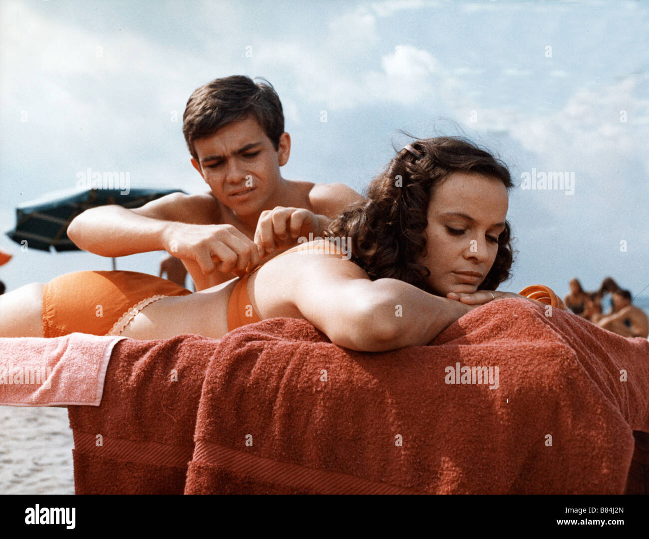 Alessandro Momo Laura Antonelli Directed by Salvatore Samperi Stock ...