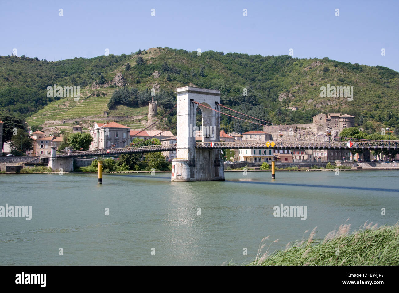 Tournon-sur-Rhone Drome France Stock Photo - Alamy