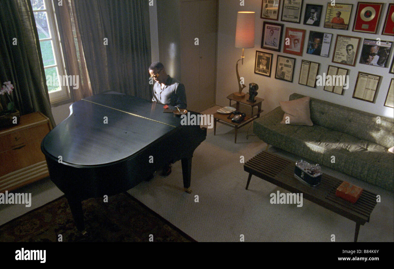 Ray Year: 2004 - USA Jamie Foxx Director: Taylor Hackford Stock Photo ...