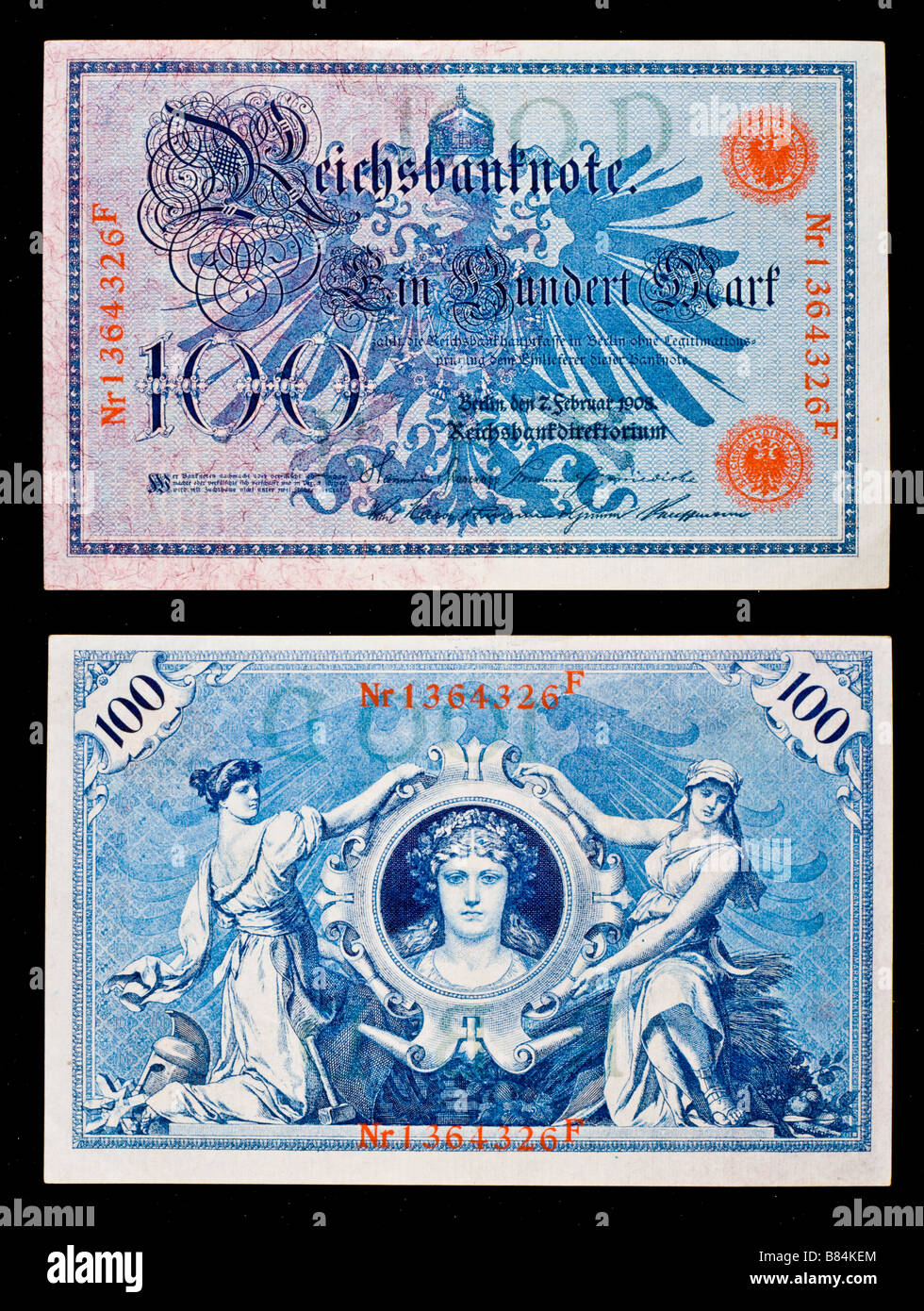 Old german banknote hi-res stock photography and images - Alamy