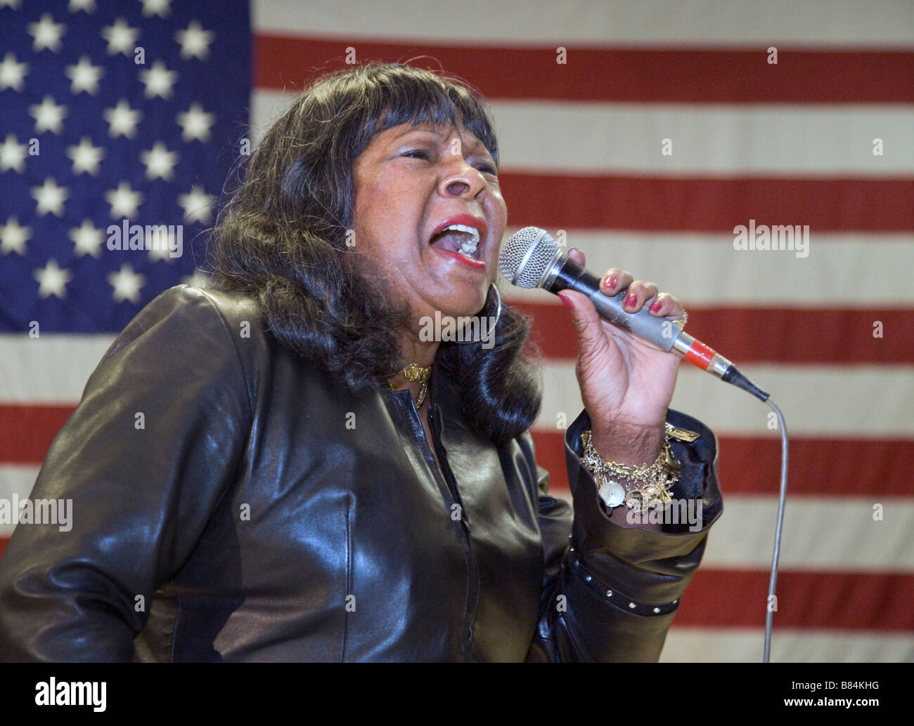 Detroit Michigan Motown singer and Detroit City Councilwoman Martha ...