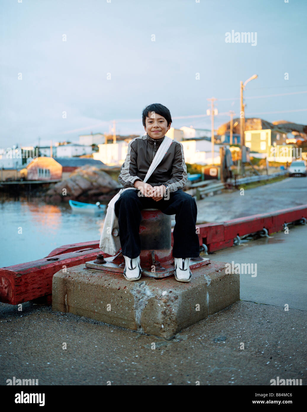 A portrait of a man in Ramea, Newfoundland Stock Photo - Alamy