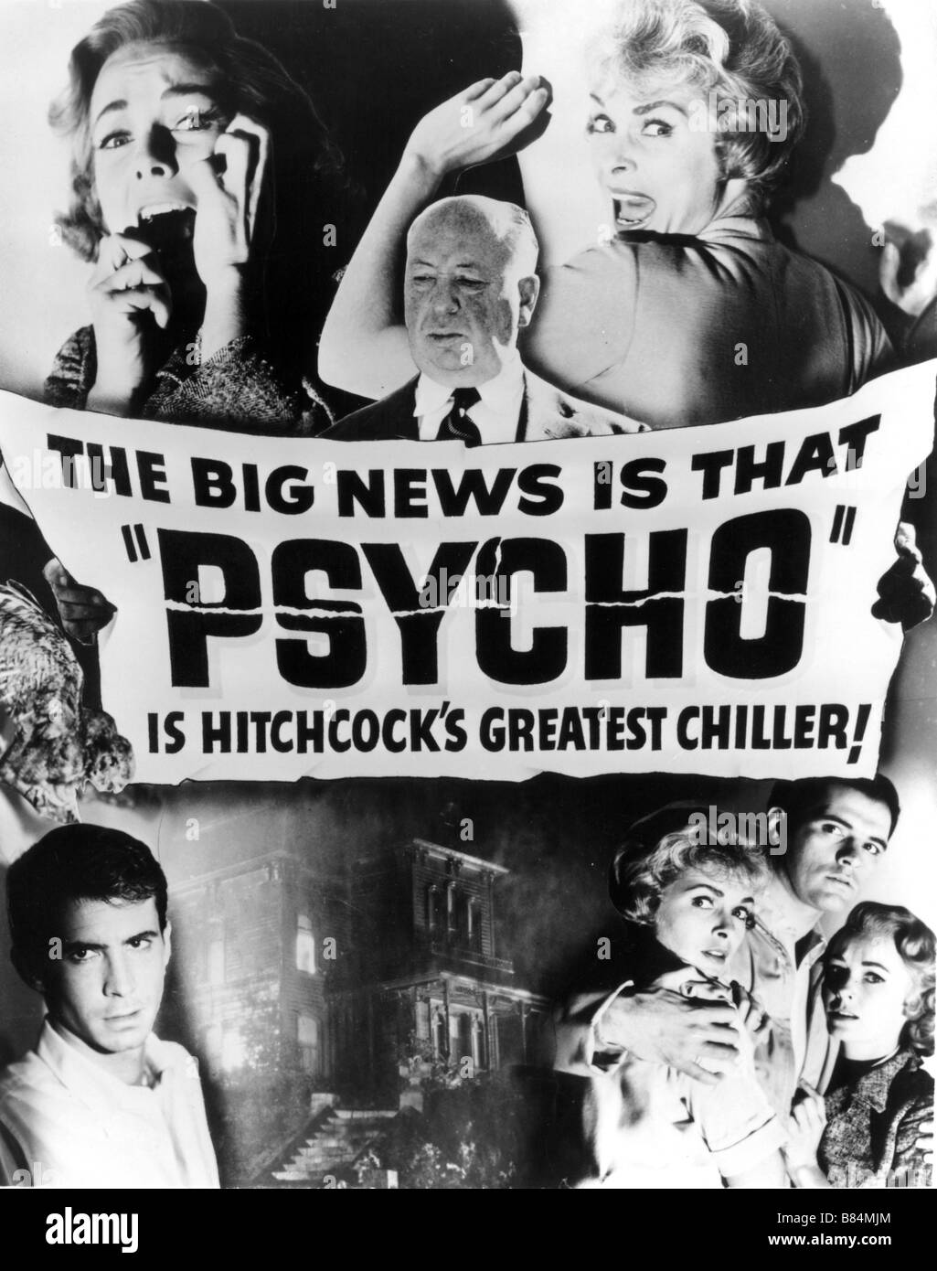 Anthony perkins janet leigh psycho hi-res stock photography and images ...