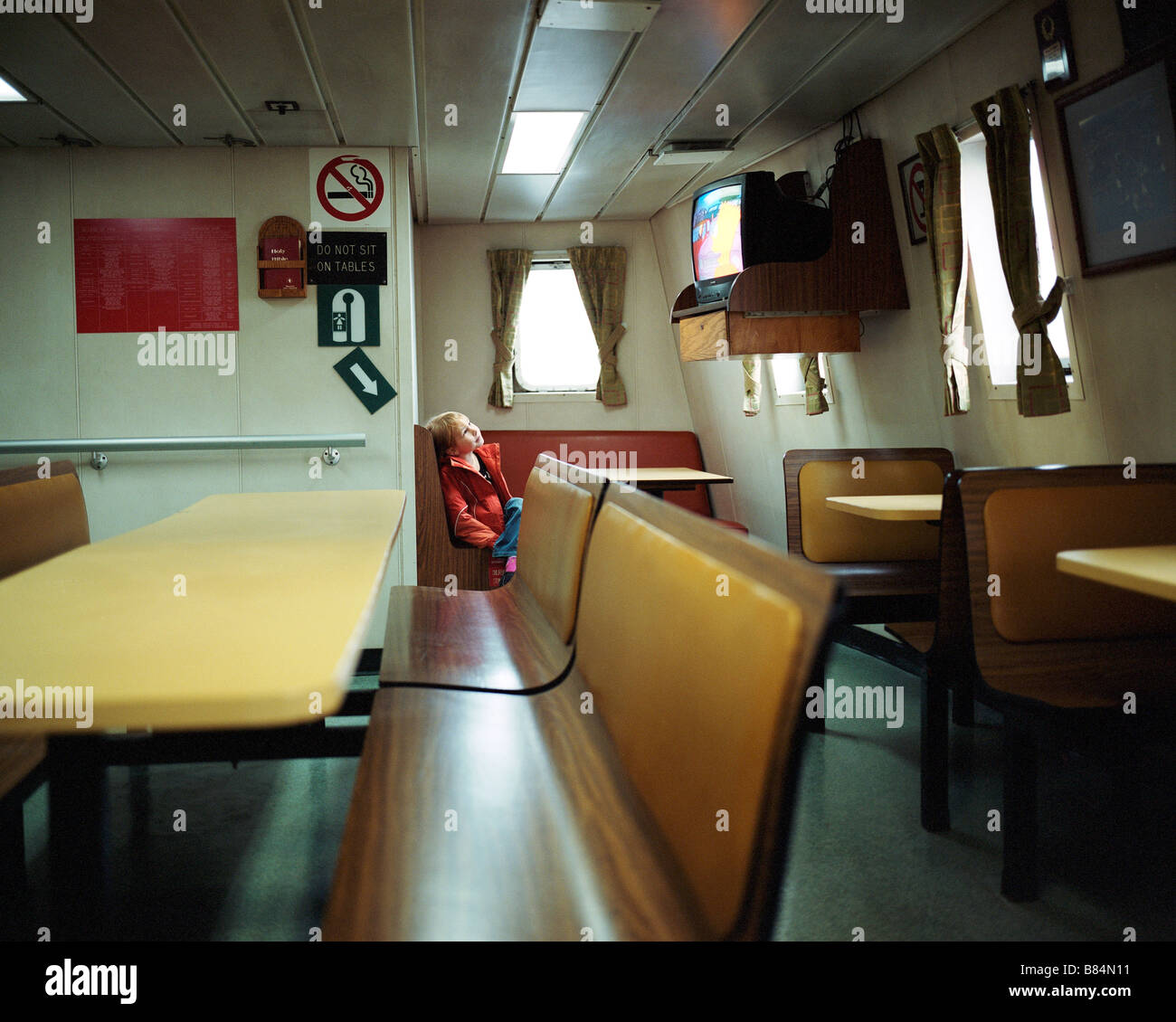 Aboard the M.V. Gallipoli. Newfoundland, Canada Stock Photo - Alamy