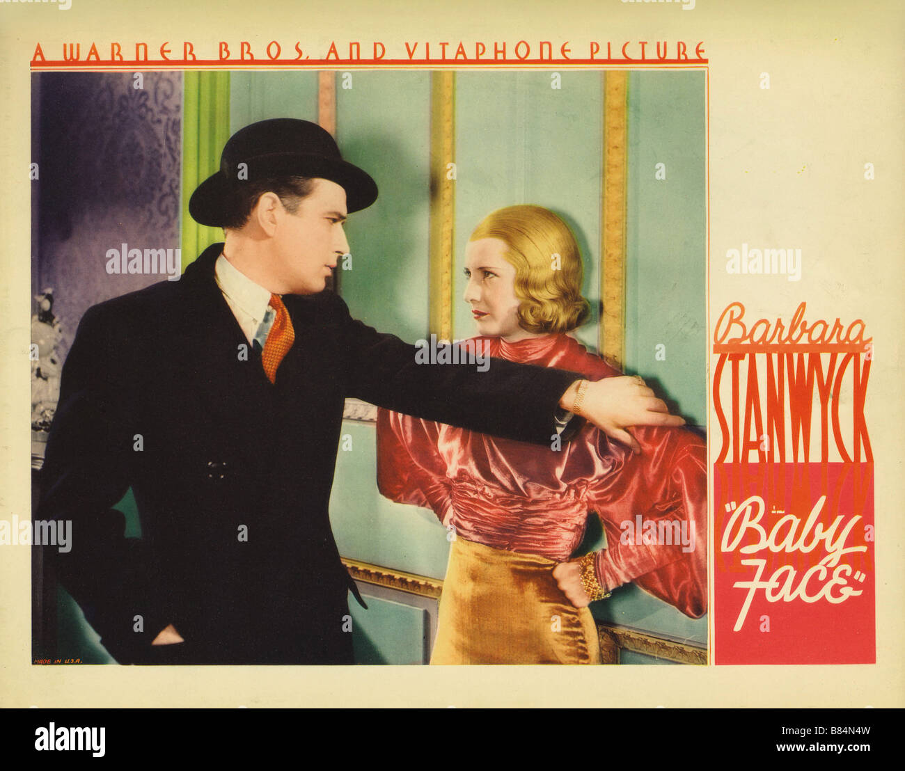 Liliane Baby Face Year 1933 Usa Donald Cook Barbara Stanwyck