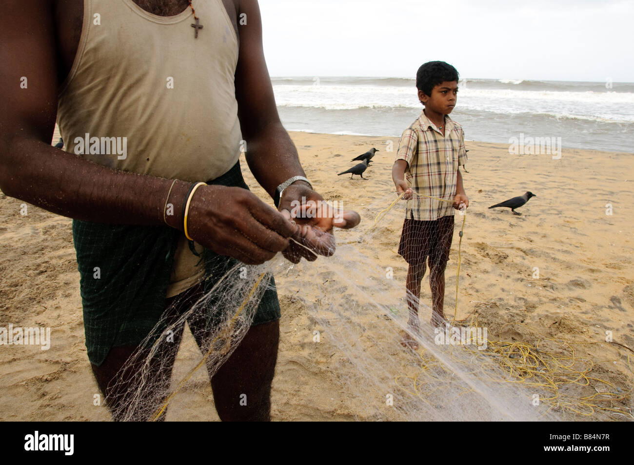 South indian fisher hi-res stock photography and images - Alamy