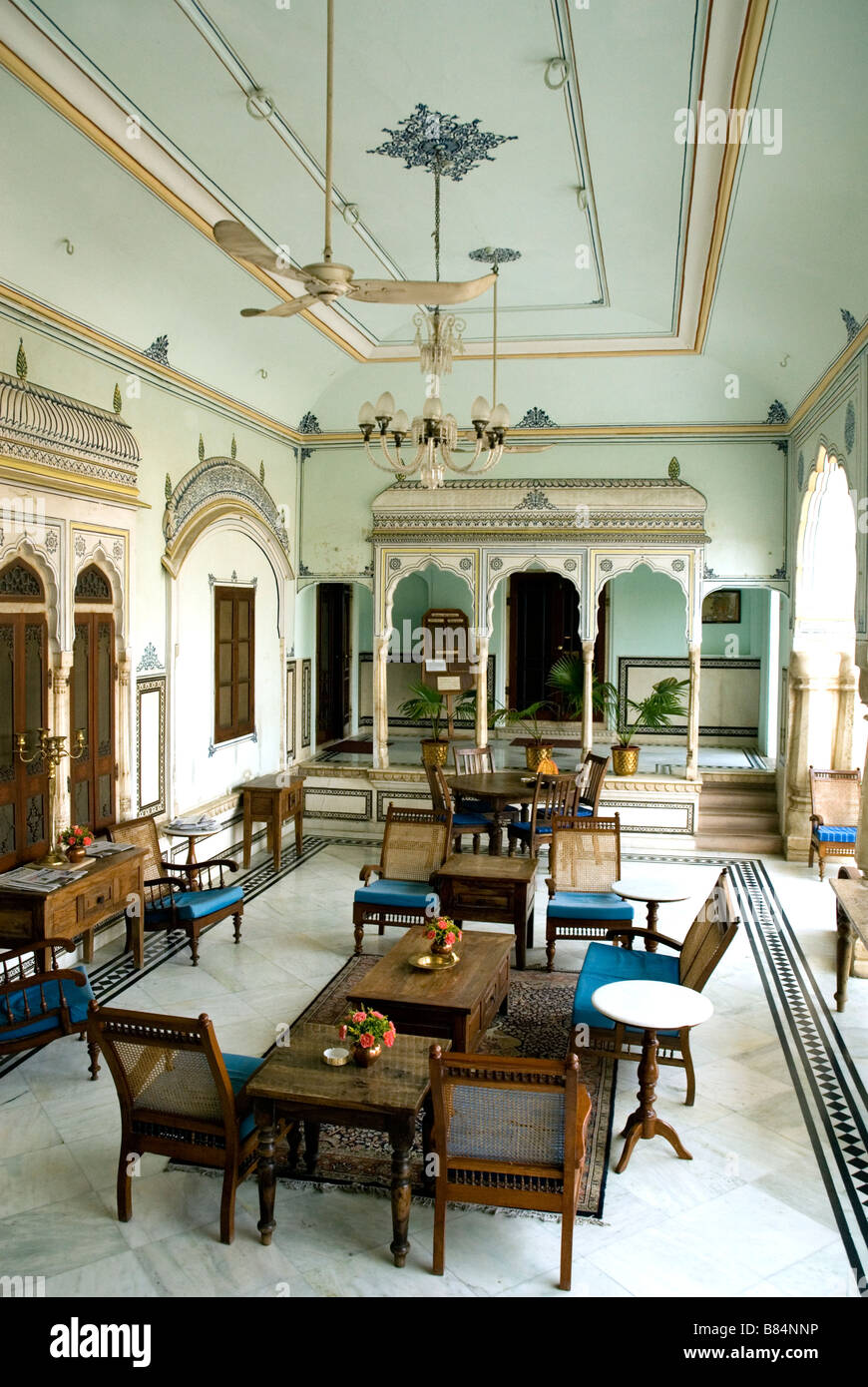 Samode haveli jaipur hi-res stock photography and images - Alamy