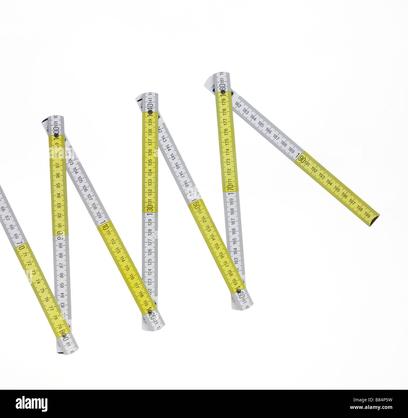 Wood meter isolated on white Stock Photo - Alamy