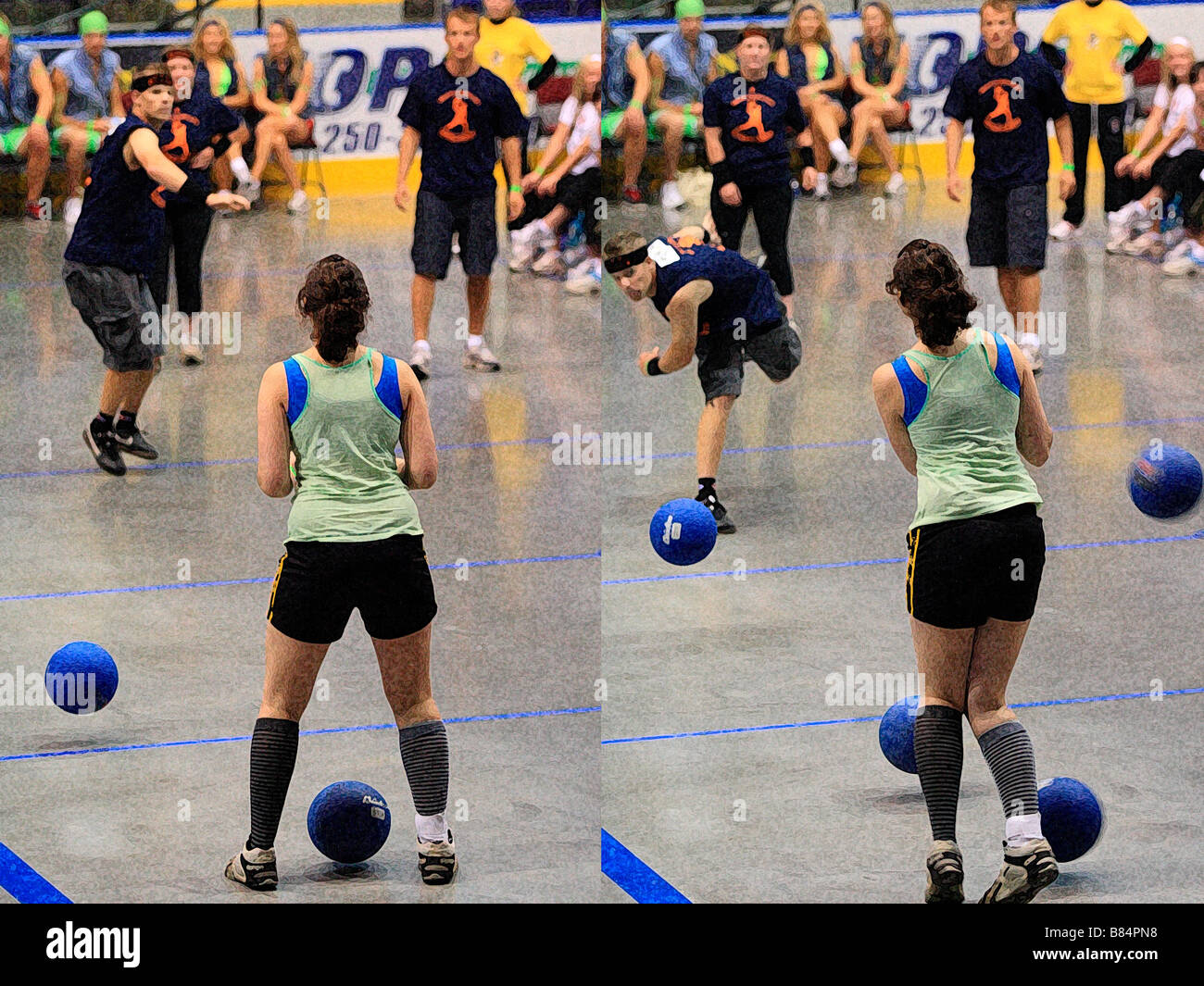 Dodgeball hi-res stock photography and images - Alamy