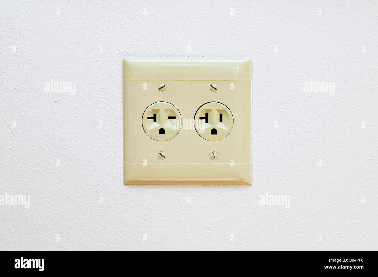 Two outlets hi-res stock photography and images - Alamy