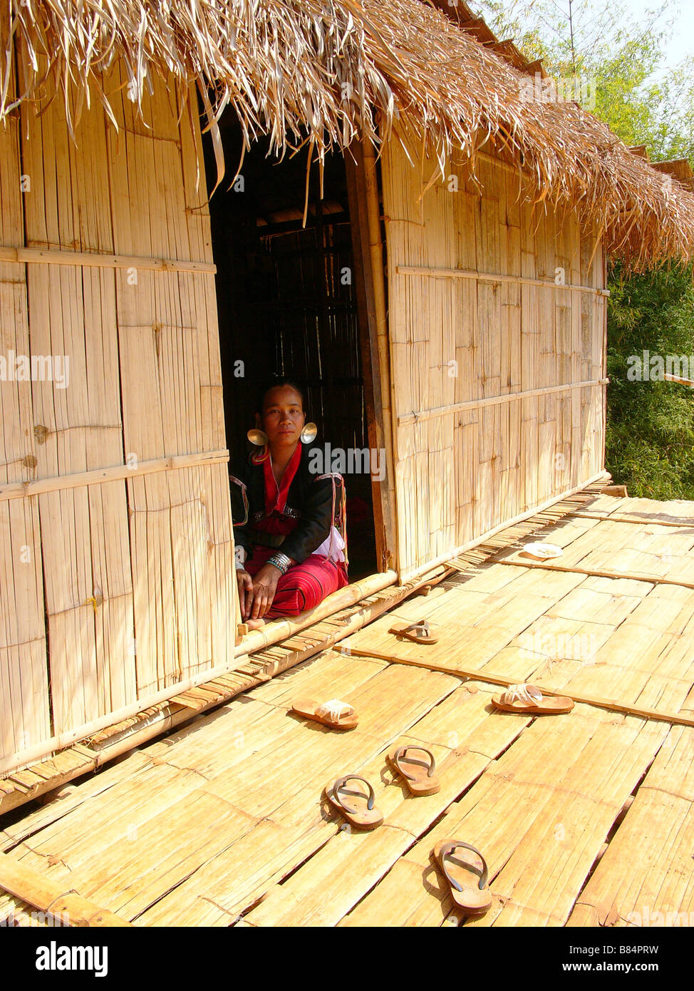 Hmong (Meo) Hill Tribe, Northern Thailand, Mom mother and child ...