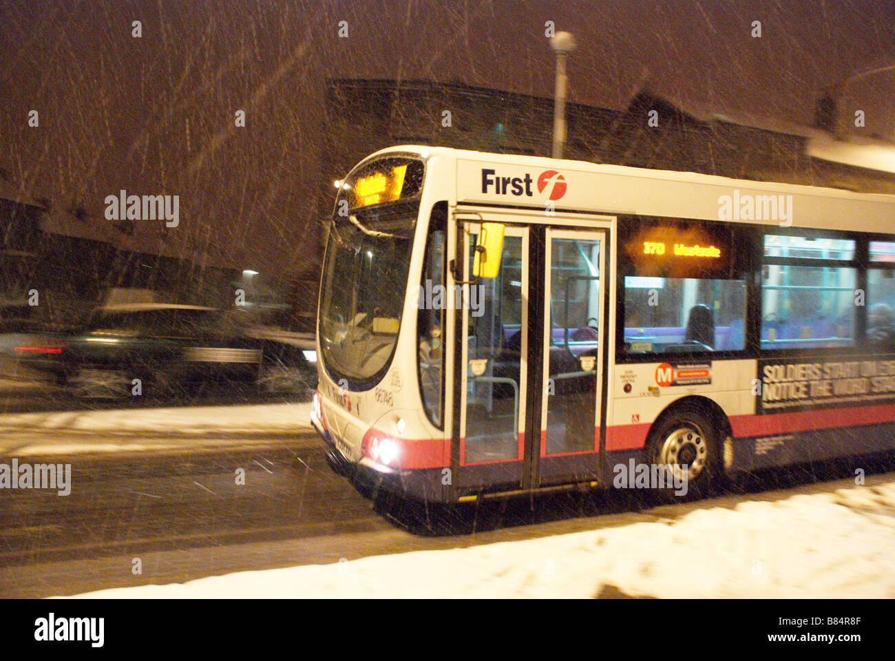 Bus stop sign first group hi-res stock photography and images - Alamy