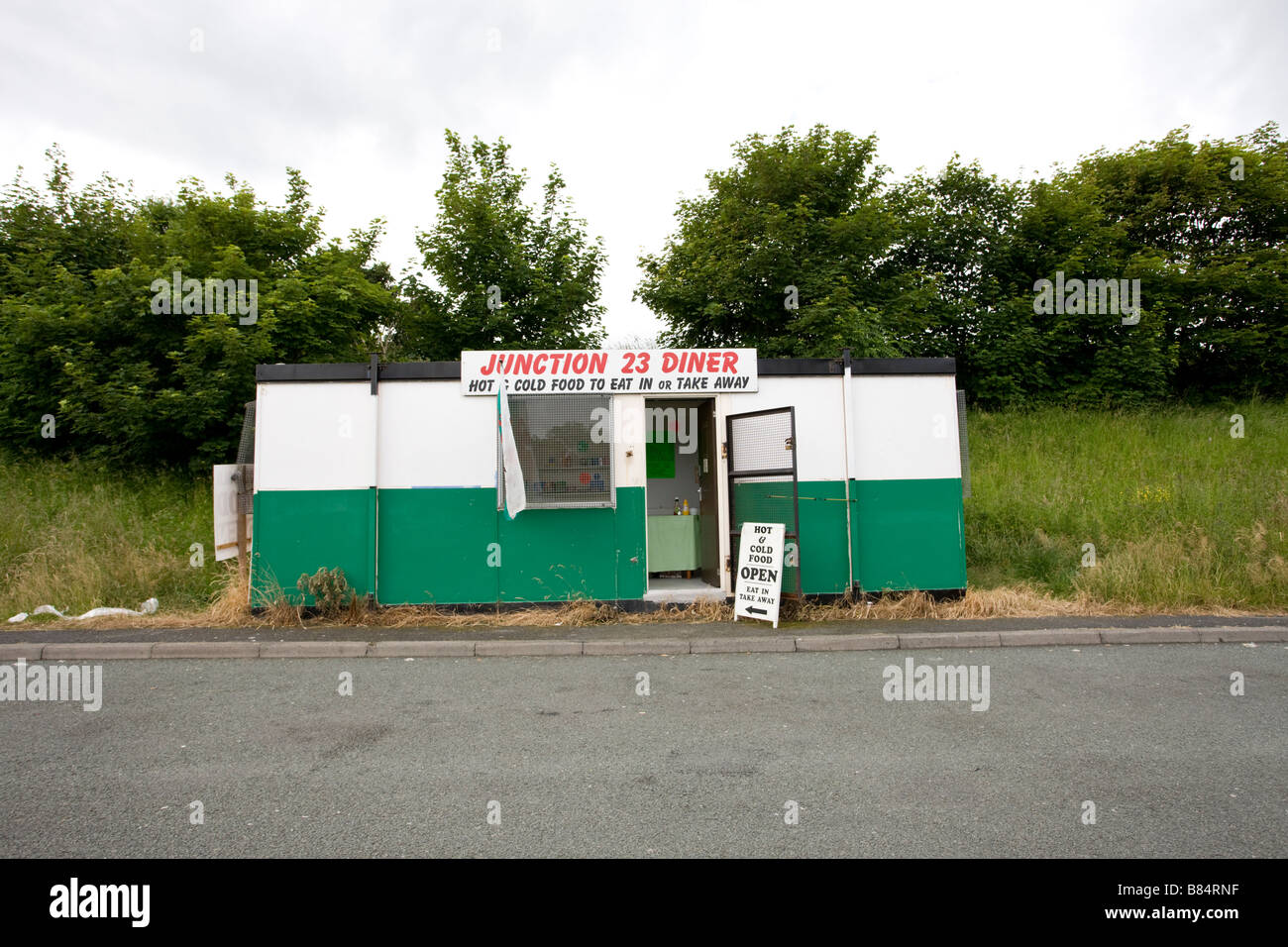 roadside cafe in the UK Stock Photo - Alamy