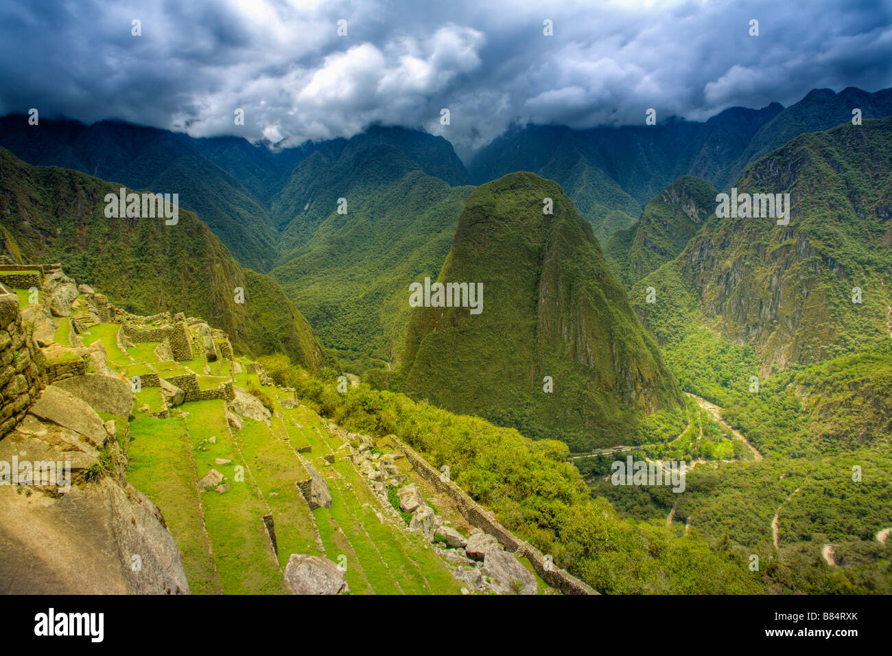 Machu picchu peru storm hi-res stock photography and images - Alamy