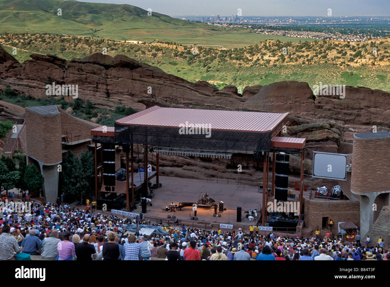 Red Rocks Amphitheater, Denver, Colorado Stock Photo - Alamy