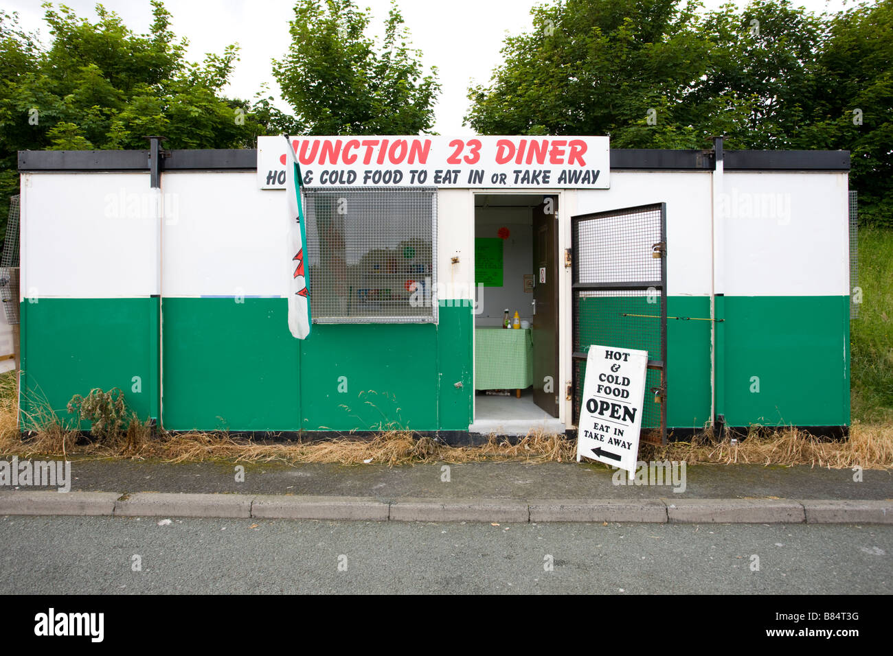 roadside cafe in the UK Stock Photo - Alamy