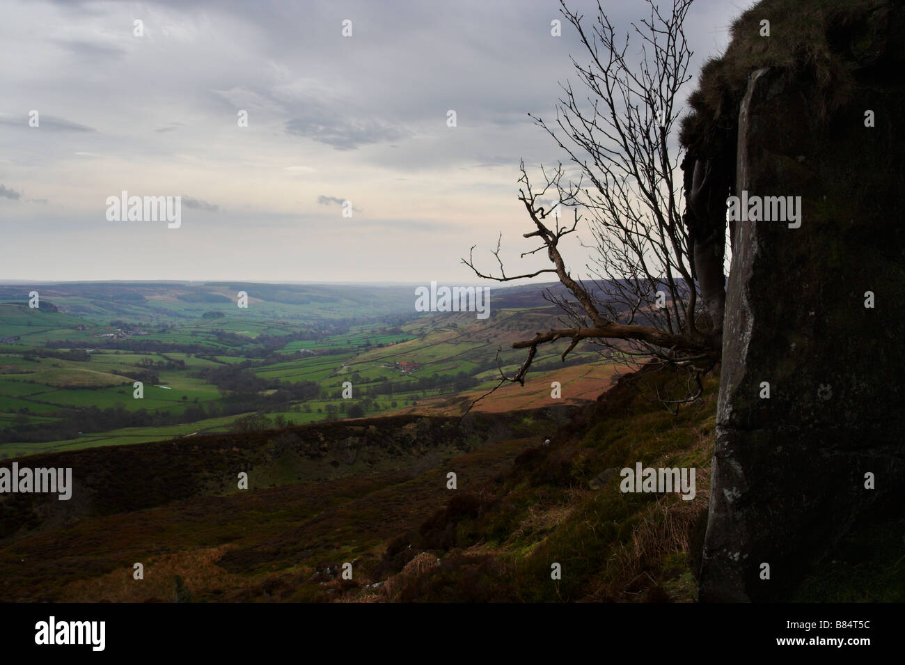 Rosedale from Blakey Ridge Stock Photo - Alamy