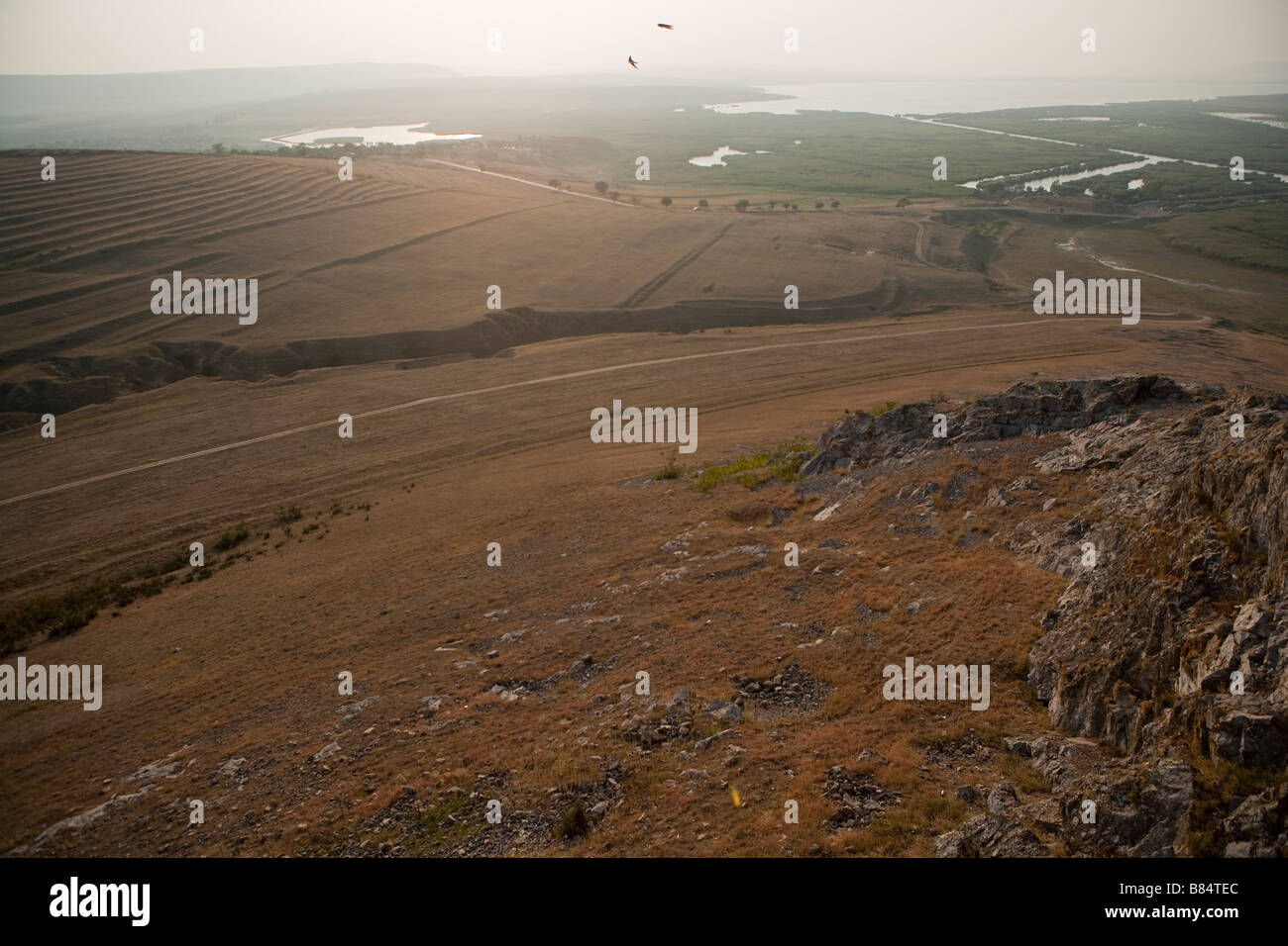 poor landscape with rooks and wide plain Stock Photo - Alamy