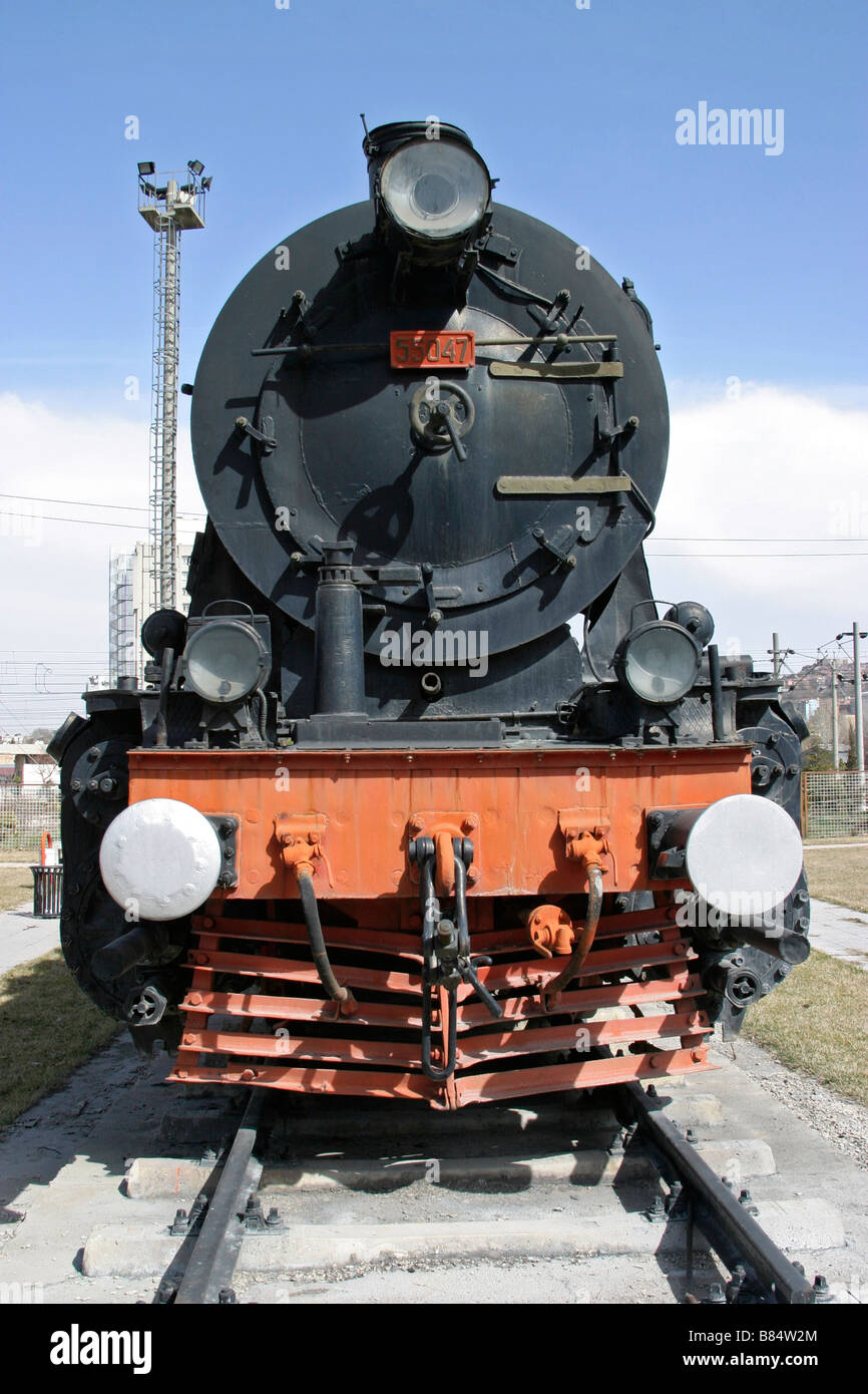 Ankara Turkey Steam engine railway museum Stock Photo - Alamy