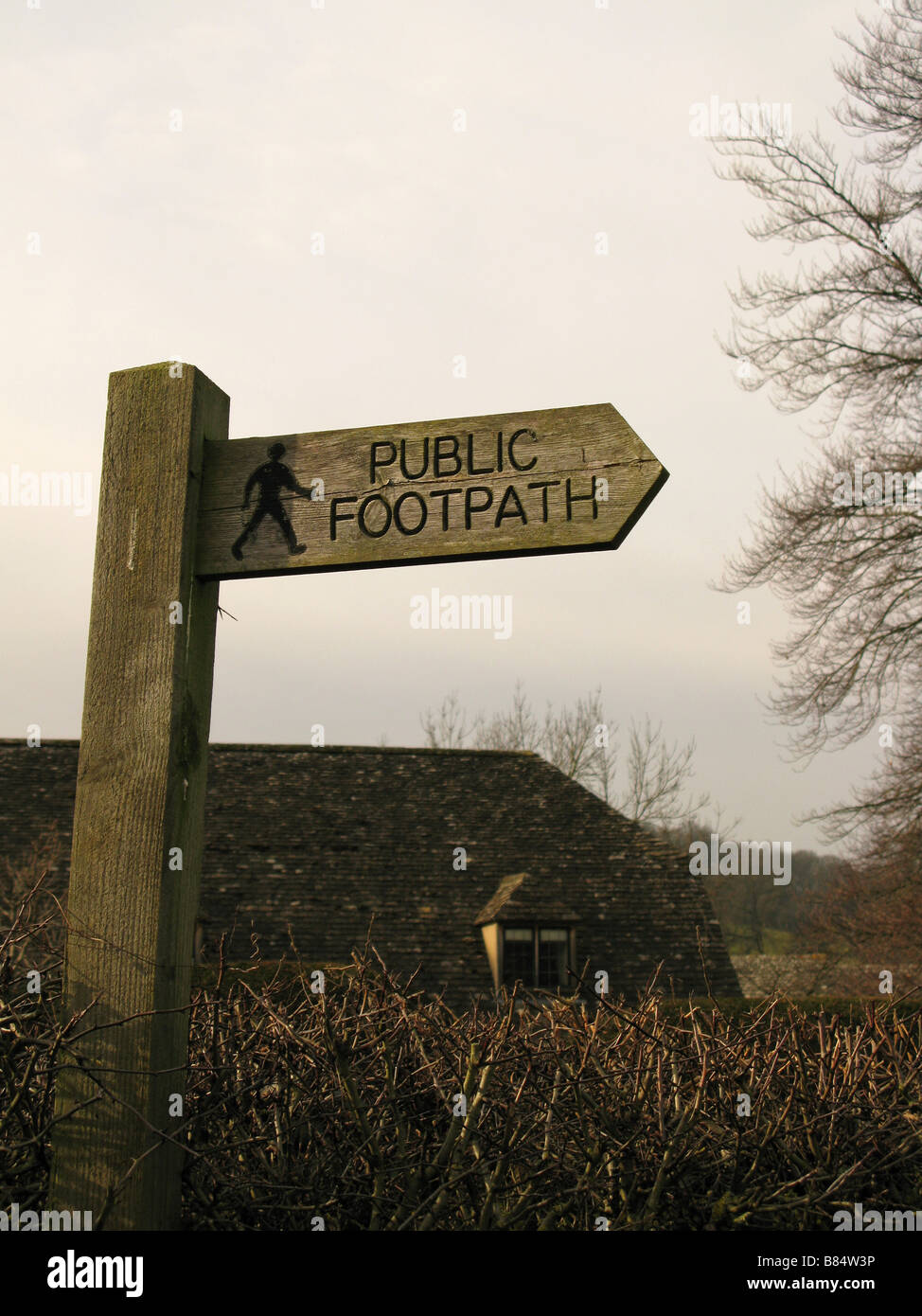 Footpath signage hi-res stock photography and images - Alamy