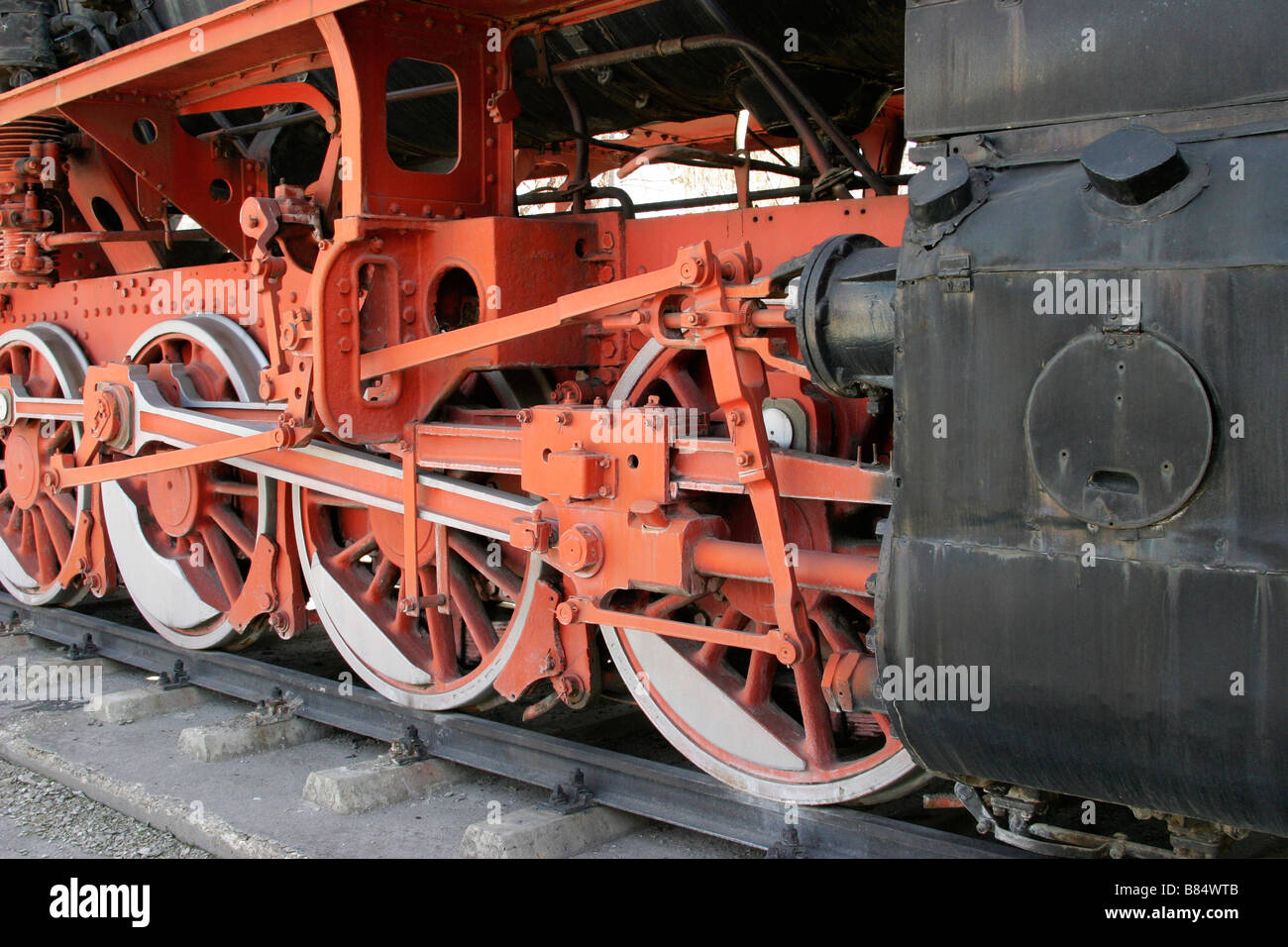 Ankara Turkey Steam engine railway museum Stock Photo - Alamy