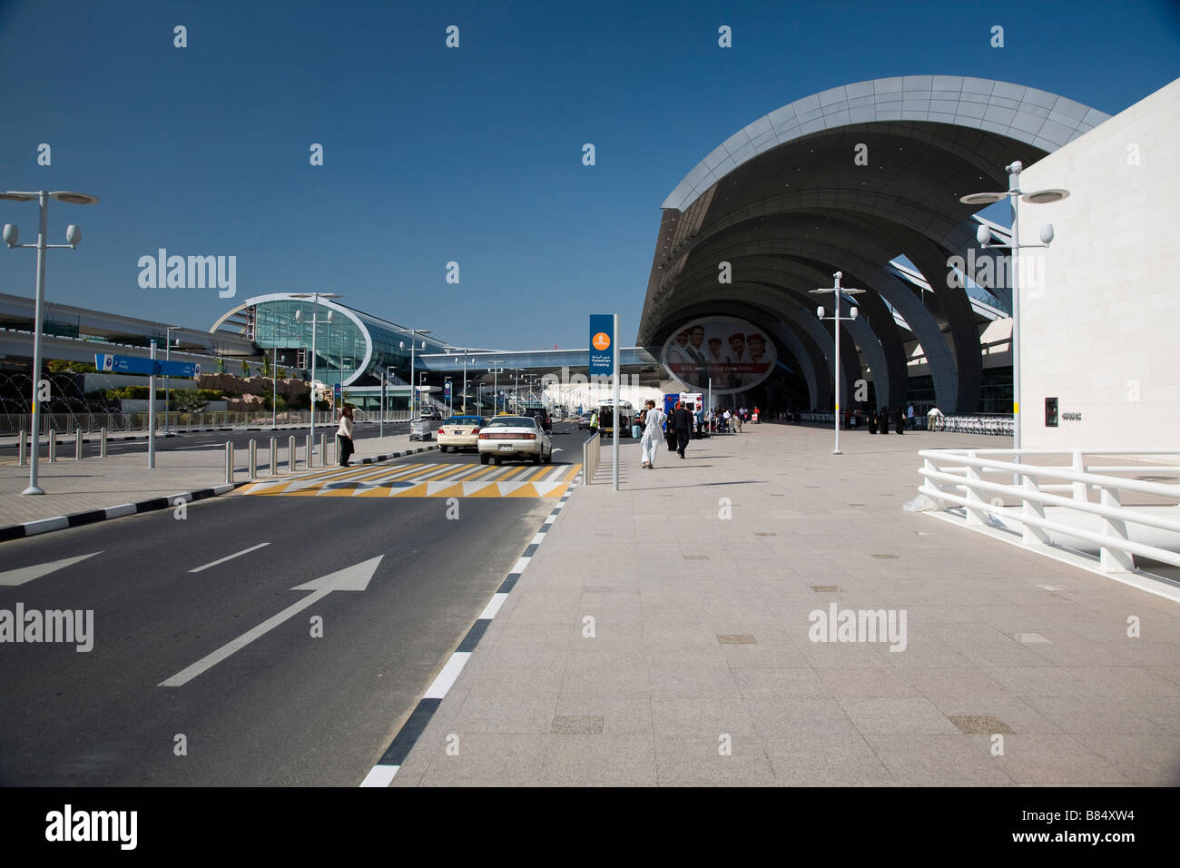 New Emirates Terminal 3 three Dubai Airport UAE Stock Photo - Alamy