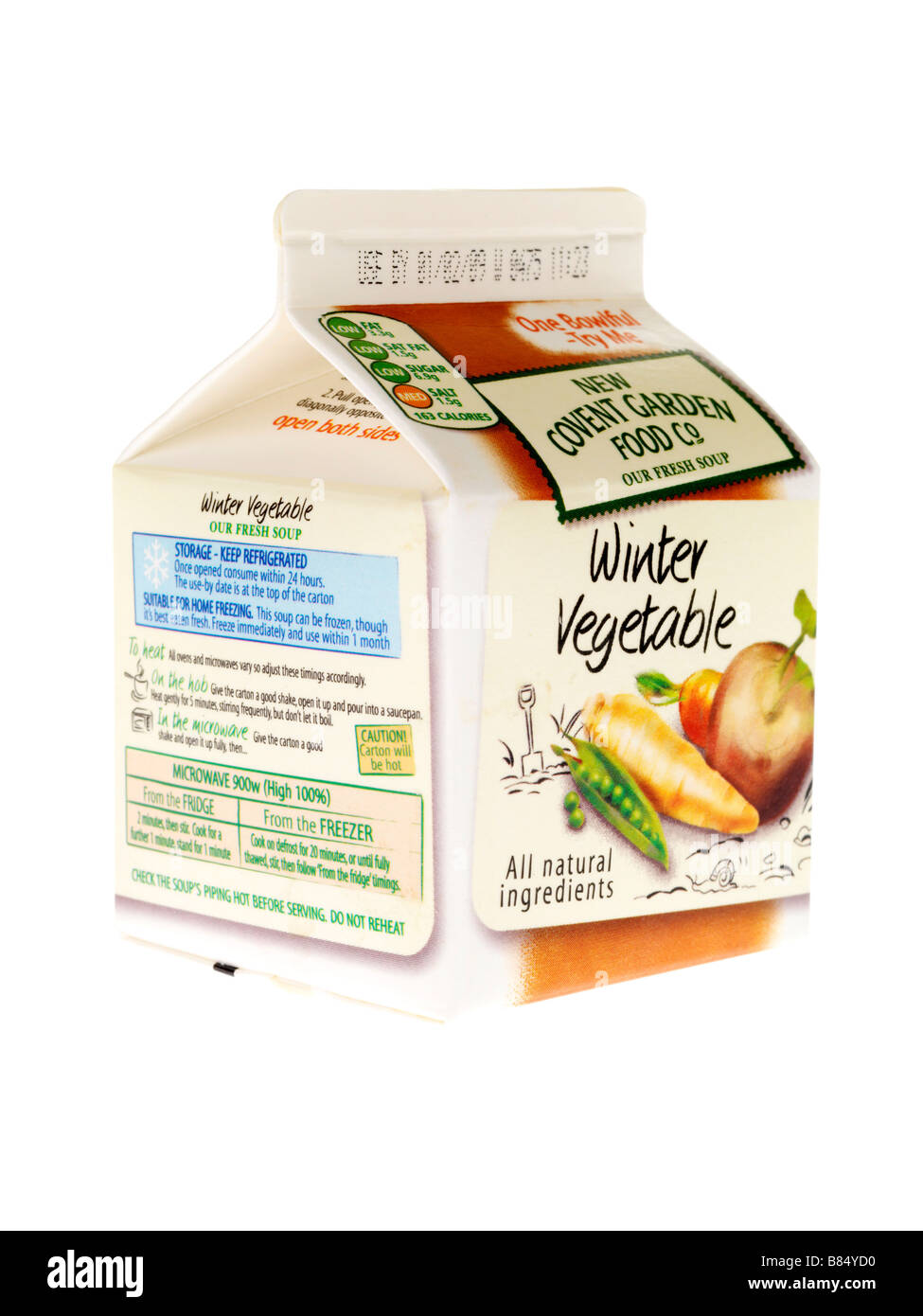 Carton of vegetable soup hi-res stock photography and images - Alamy