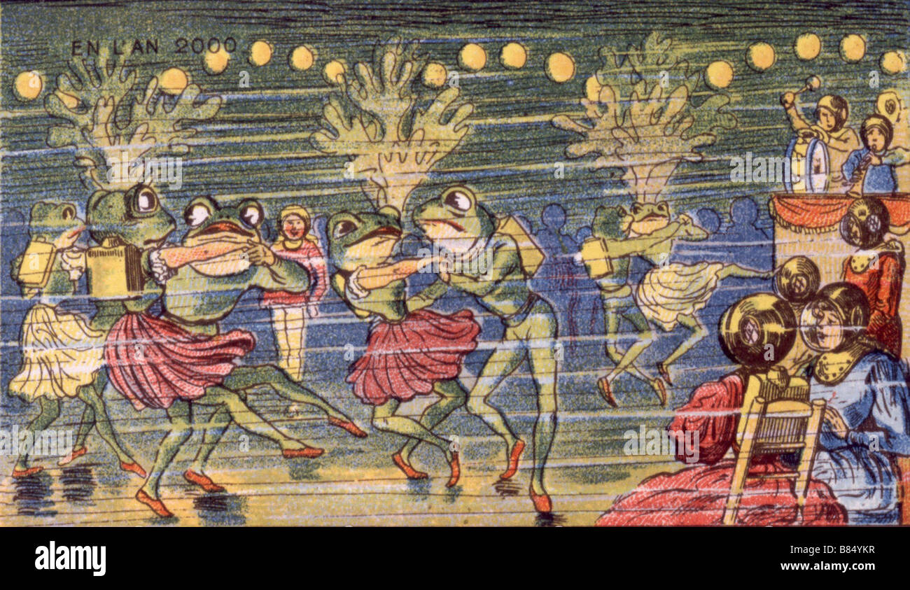 The Frog Ball in the year 2000 Stock Photo - Alamy