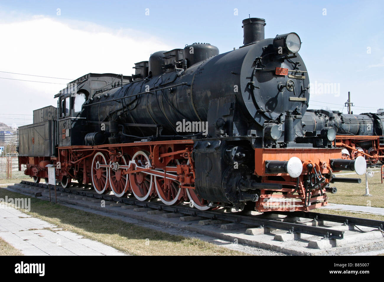 Ankara Turkey Steam engine railway museum Stock Photo - Alamy