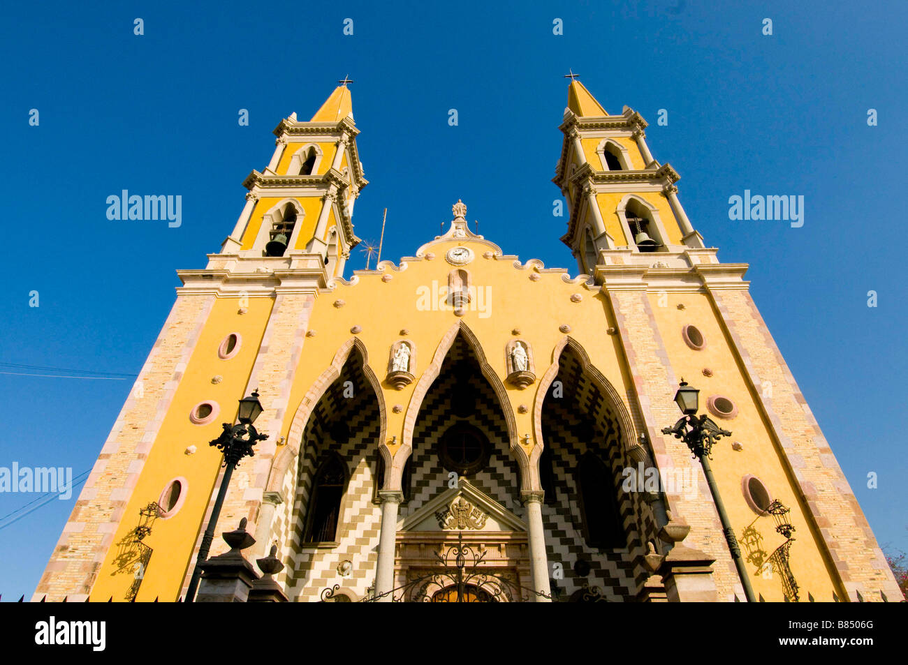 MEXICO SINOLA STATE MAZATLAN The exterior of the immaculate conception ...