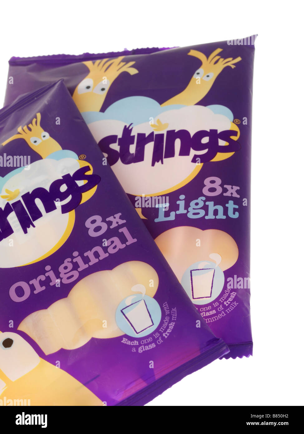 Cheese string in packet hi-res stock photography and images - Alamy